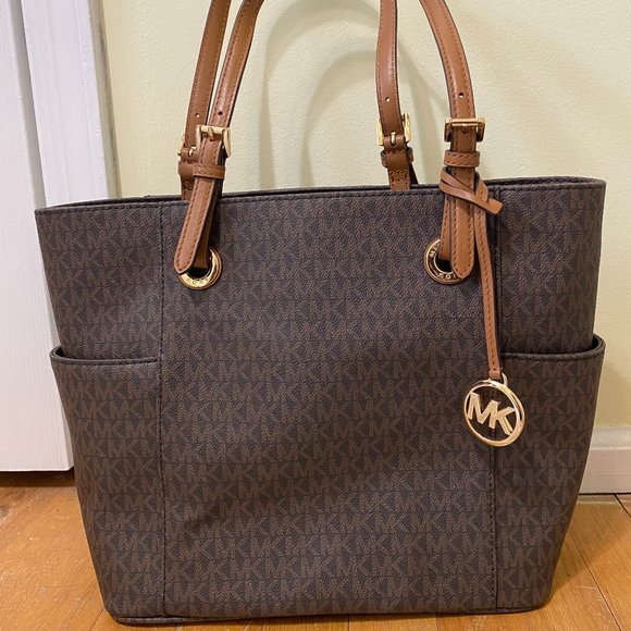 Michael Kors | Bags | Michael Kors Monogram Tote | Poshmark